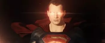 4 Superman-filmscènes die achteraf stom waren AF Superman-ogen gloeiend rood