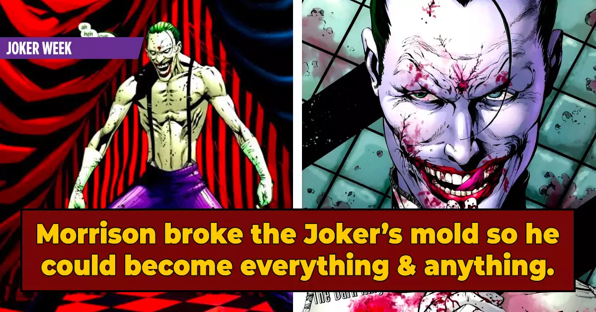 Oge ahụ DC Comics tụgharịrị Joker ka ọ bụrụ David Bowie