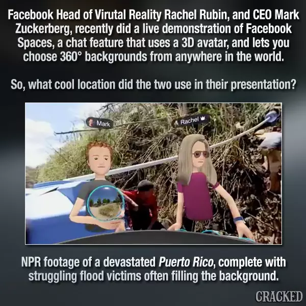 Leeto la Zuckerberg la VR la Puerto Rico le Bontša Hore ke Mojaki