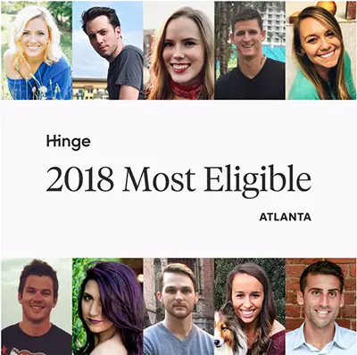 Hinge 2018 ყველაზე შესაფერისი ATLANTA