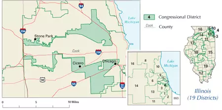 Kongareeska Degmada Lale Afichiede Cook County 16 1610 Stone Park 14 11 12 Cook 18 15 enicago lae Cicero 16 10 Michigan 19 12 6 14 3 Illinois 13 2