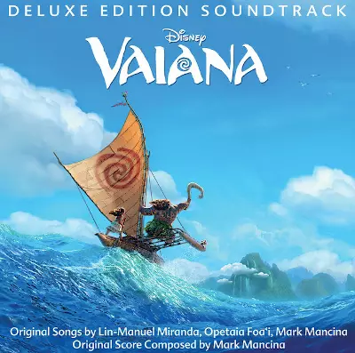 DELUXE EDITION HLJÓÐSPÁL VALANA DiSNEY Frumlög eftir Lin-Manuel Miranda. Opetaia Foai. Mark Mancing Upprunalegt partilag samið af Mark Mancing