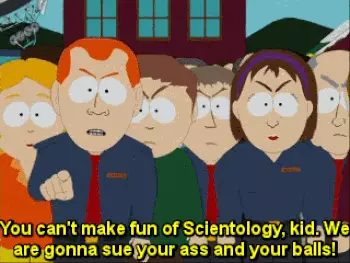 Scientology spionat în South Park: 5 comploturi împotriva celebrităților